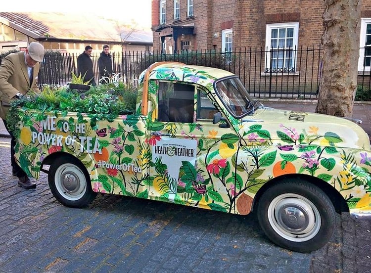 Promo vehicle hire for brand activation & product launch events