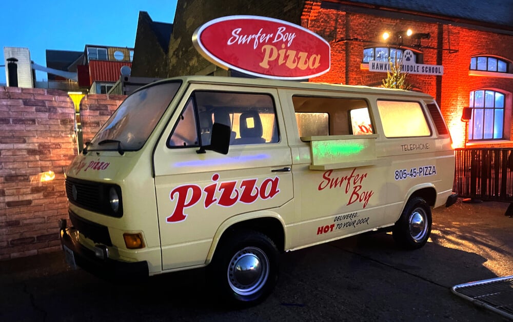 The Stranger Things Pizza Van Turns London Upside Down